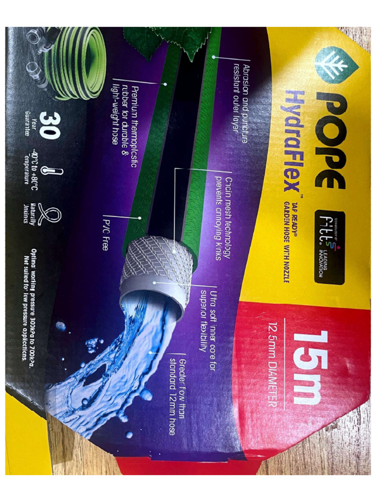 Hose Garden Pope Packaging | PDF