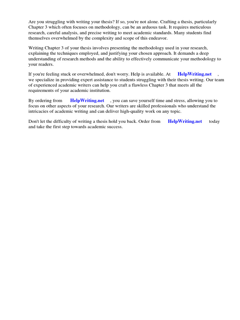 Sample Thesis Chapter 3 | PDF Sample Thesis Chapter 3 | PDF