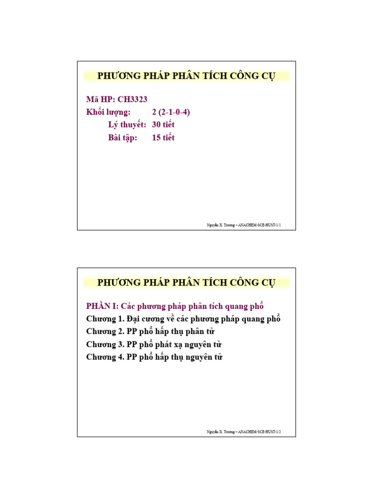 PTCC - Phan I - Gui SV | PDF