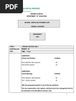 Grade 12 Mapwork Task 2024 | PDF | Topography | Geographic Information ...
