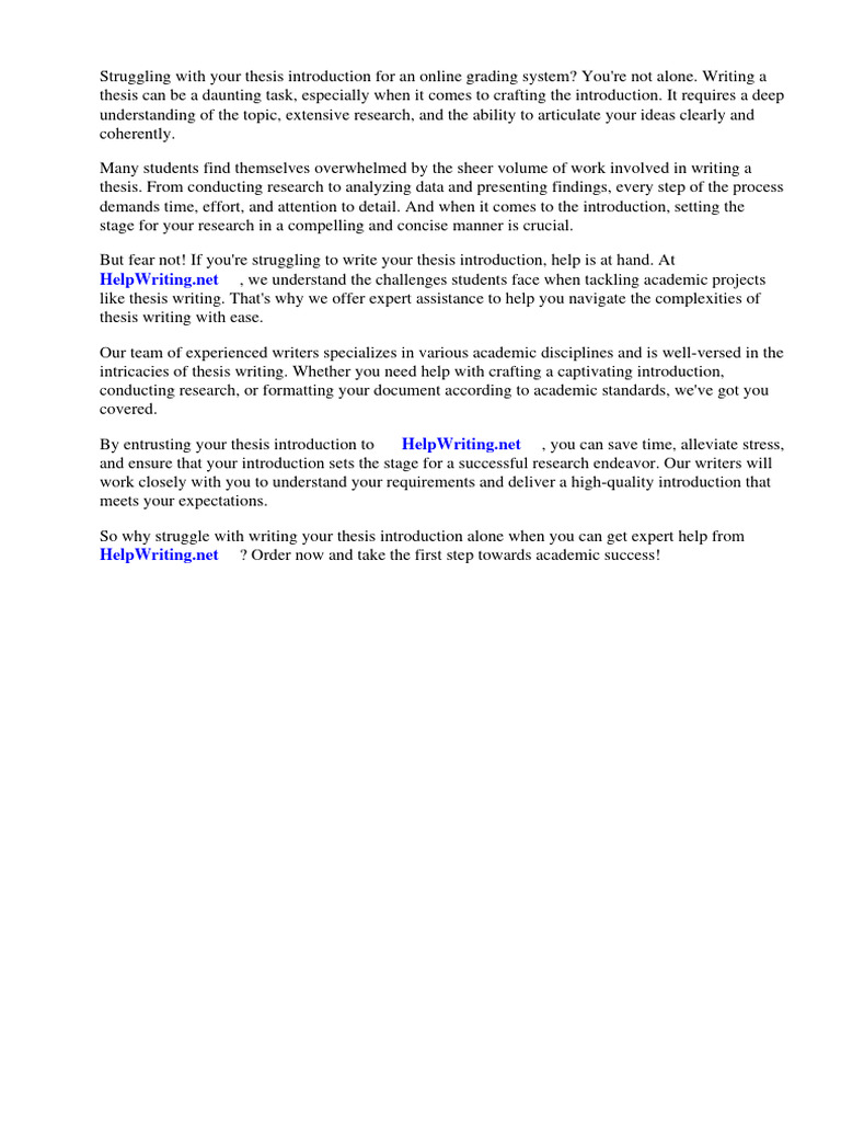 Online Grading System Thesis Introduction | PDF | World Wide Web | Internet & Web