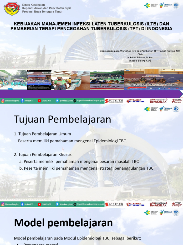 H1 1. Kebijakan ILTB Dan TPT Di Indonesia ILTB PROV NTT NOVI | PDF
