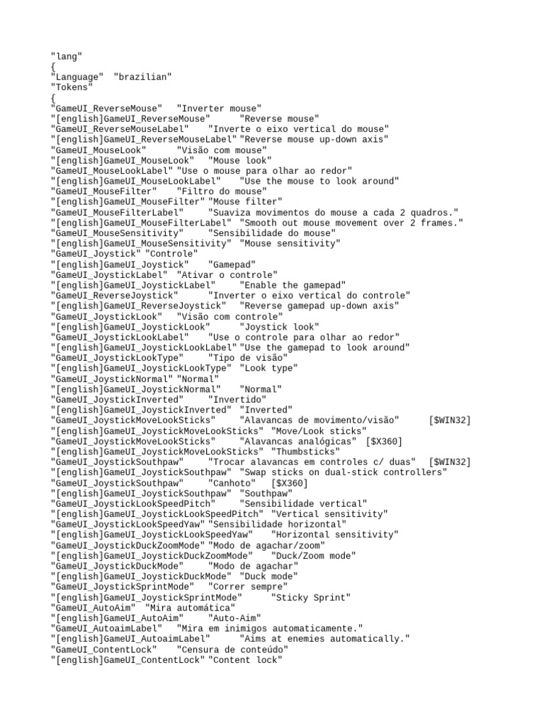 Gameui Brazilian | PDF