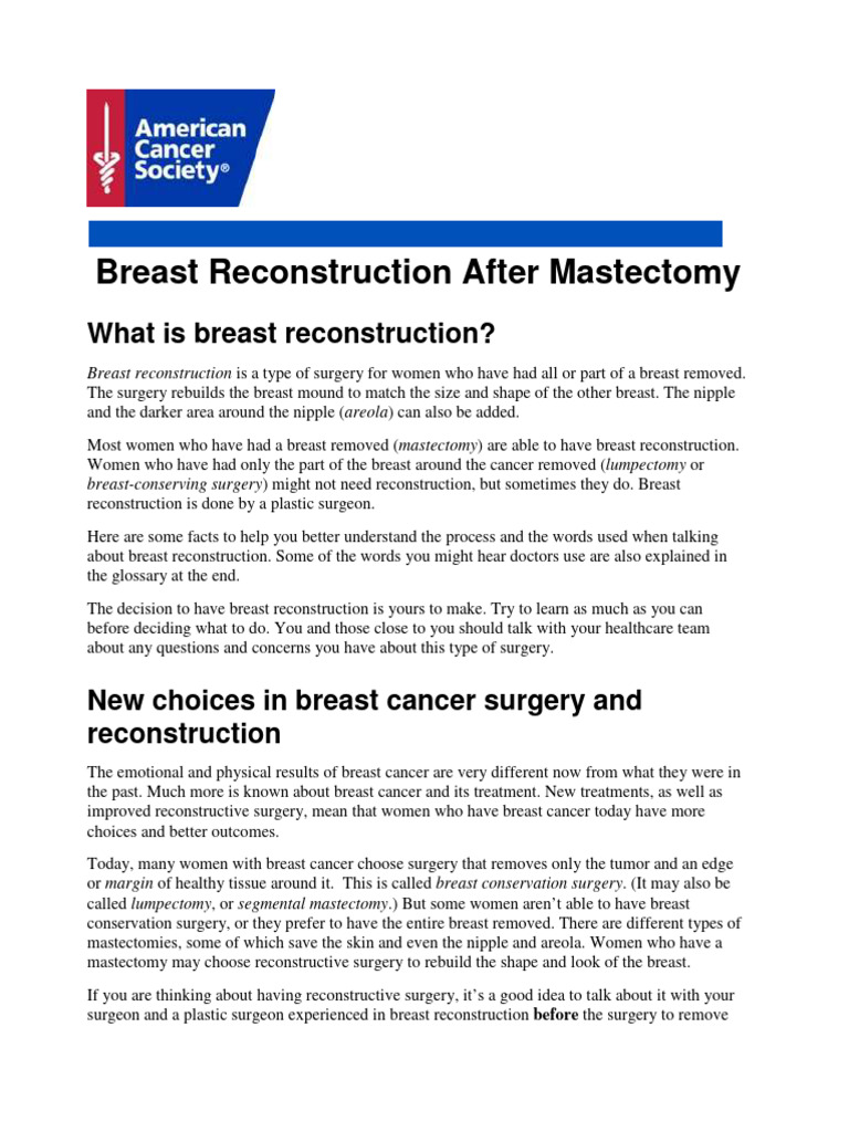 Breast Recon | PDF