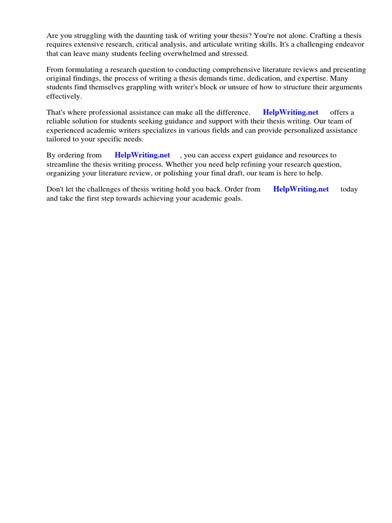 Sample Recommendation Letter From Thesis Supervisor | PDF | Thesis ...