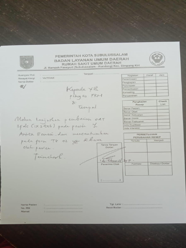 3 7 2 A 2 Surat Rujuk Balik Dari Rs Pdf