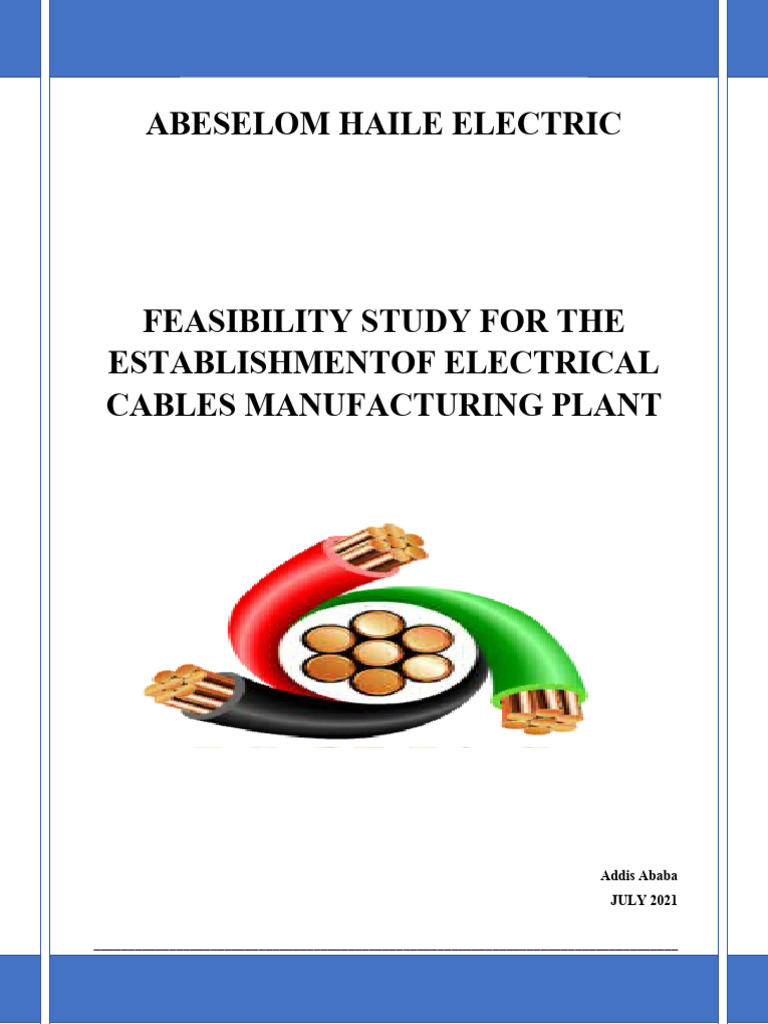 AbH Cable Plant | PDF | Net Present Value | Internal Rate Of Return