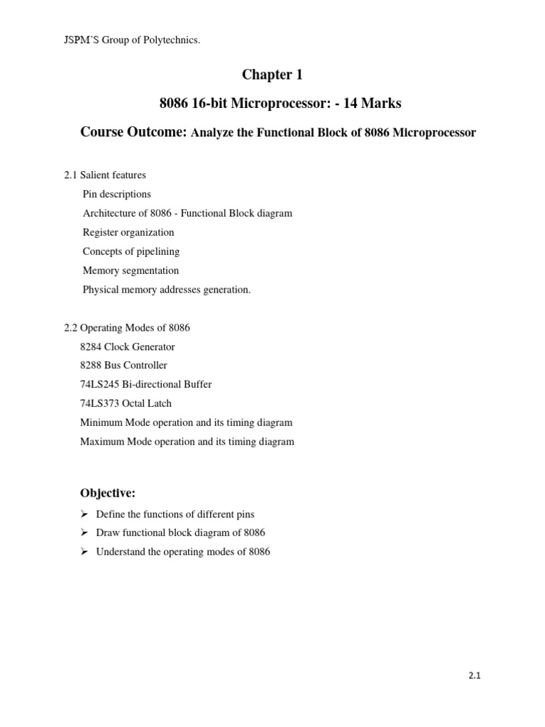 Chapter 1 | PDF | Central Processing Unit | Electrical Engineering