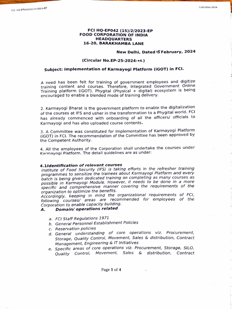 iGOT Circular - Merged | PDF