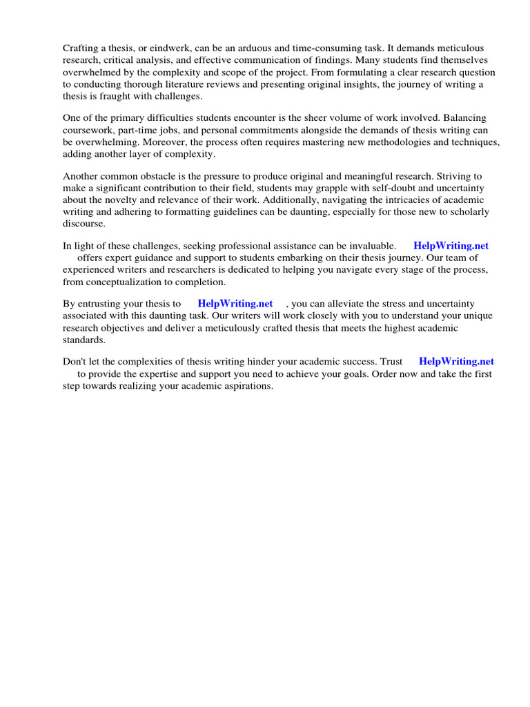 Thesis Eindwerk | PDF