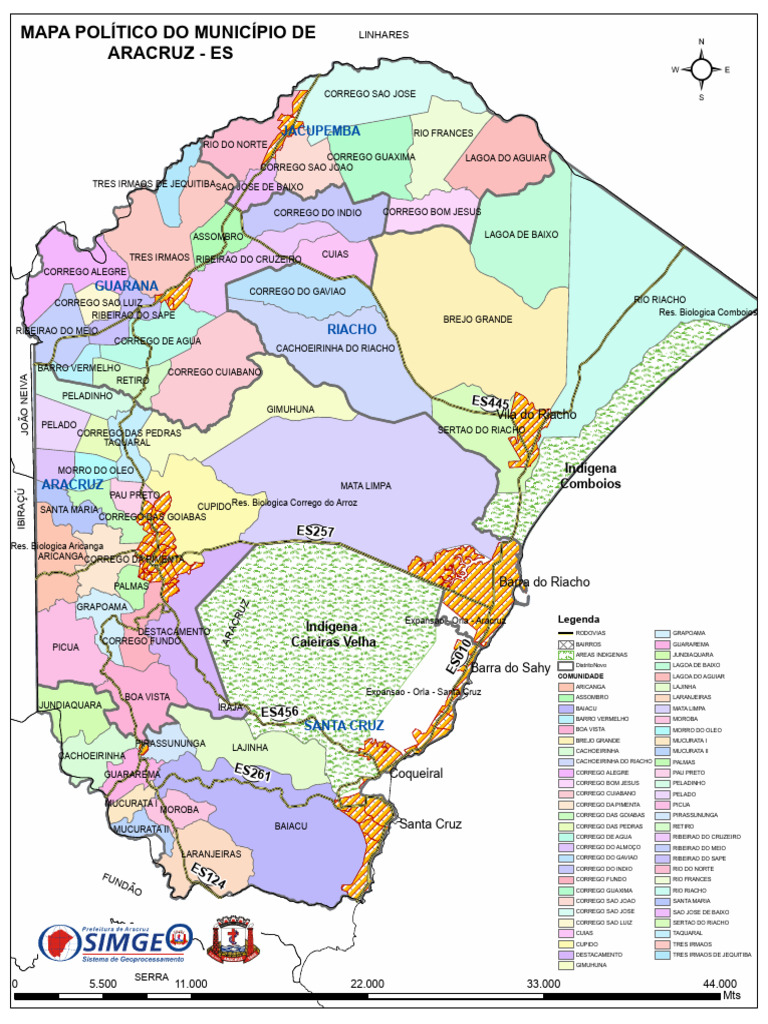 Mapa Comunidades Rurais | PDF