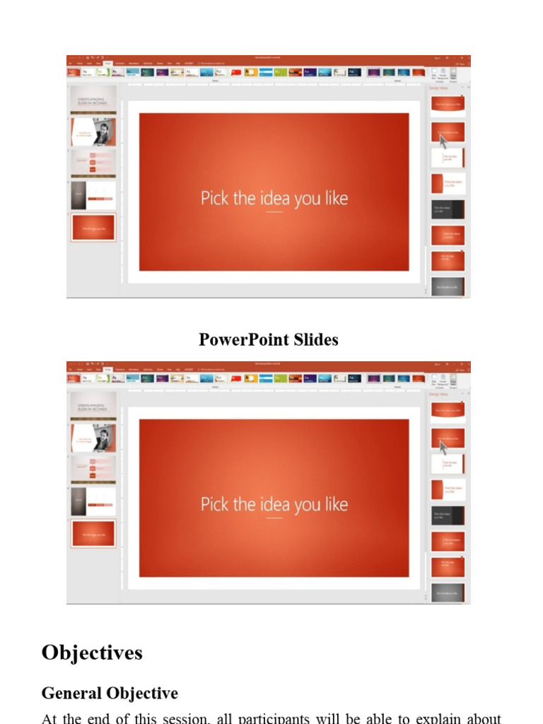 PowerPoint Slides, Models and Newsprint | PDF | Microsoft Power Point ...