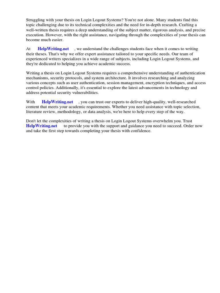 Login Logout System Thesis | PDF | Login | Http Cookie