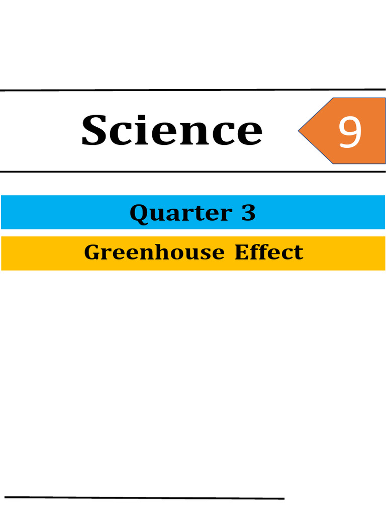 Science9 Q3 SLM14 | PDF