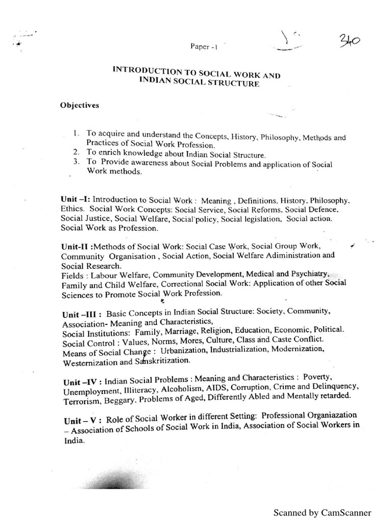 MSW Social Services | PDF