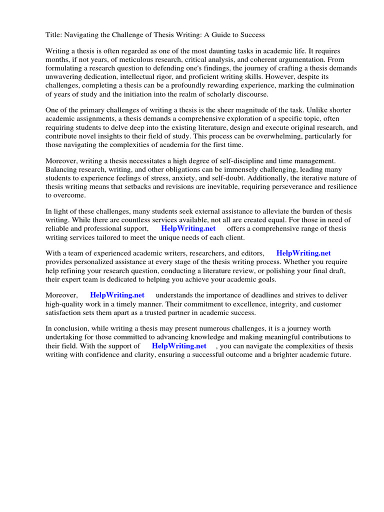 Thesis Text Classification | PDF