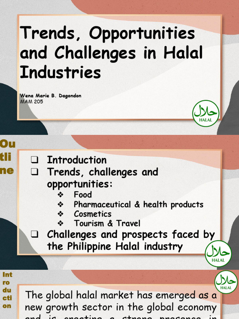 Halal Trends, Opportunities and Challenges in Halal Industries | PDF