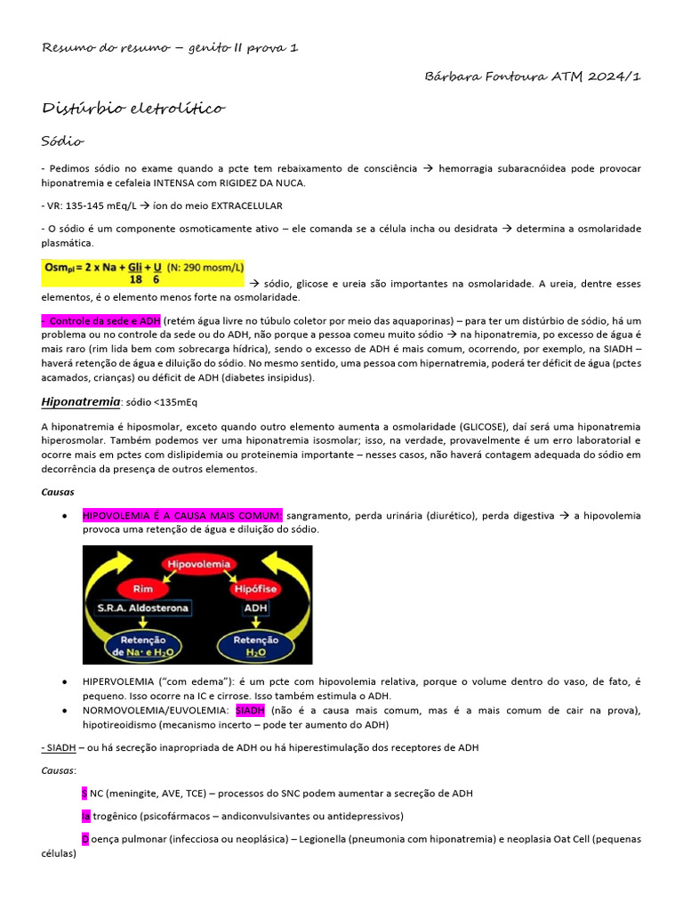Bioquimica - Resumo | PDF