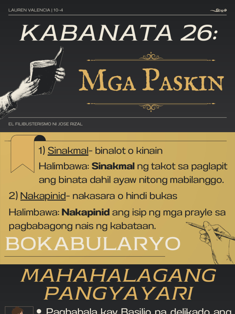 Kabanata 26 - El Fili | PDF