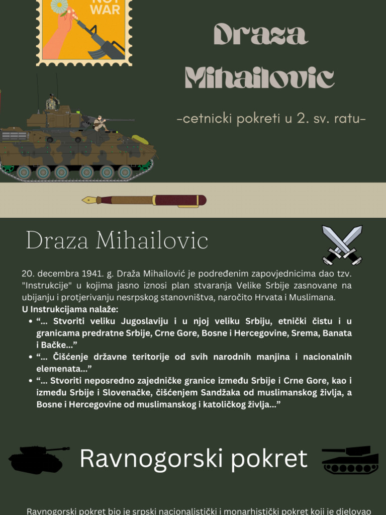Draza Mihailovic | PDF