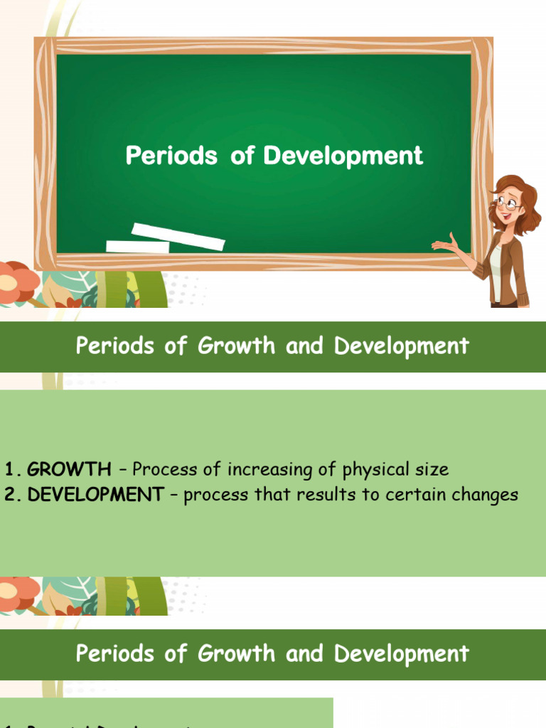 Periods of Development | PDF | Prenatal Development | Adolescence