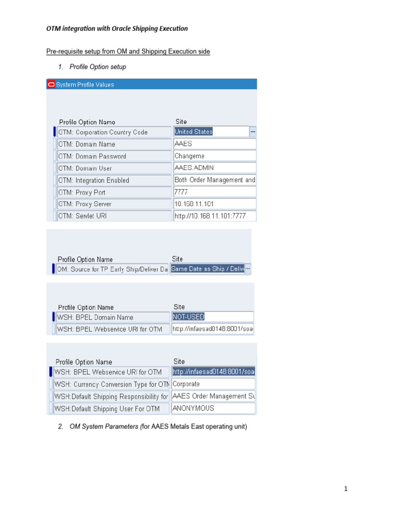 OM Integration With OTM Using SOA 11g | PDF | Computer Engineering | Computer Architecture