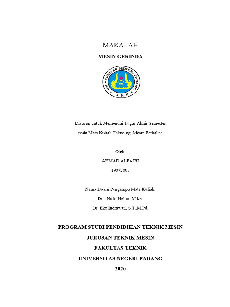 Contoh Draf Makalah | PDF