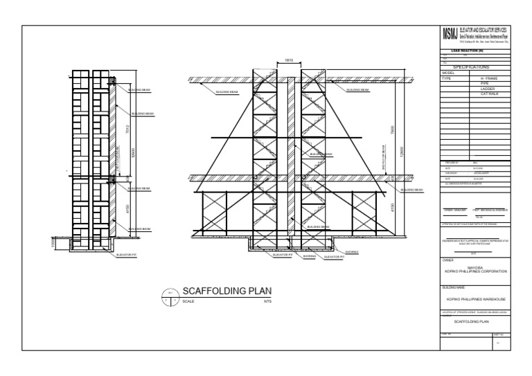 Scaffolding Plan 3 | PDF