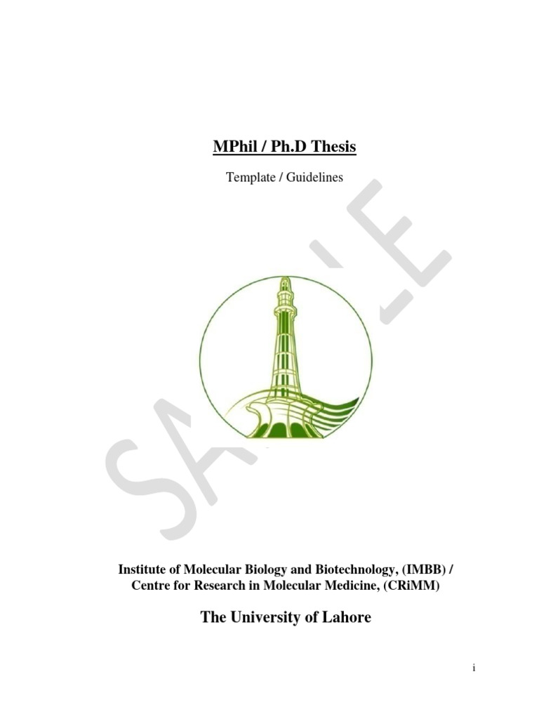 UOL MPhil/PhD Thesis Guidelines | PDF | Vitamin D | Bone