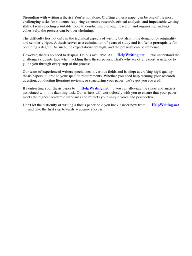 Reference Thesis Paper | PDF