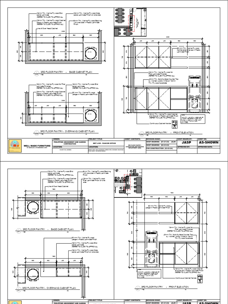 A 3F Pagcor SD | PDF | Cabinetry | Countertop A 3F Pagcor SD | PDF | Cabinetry | Countertop