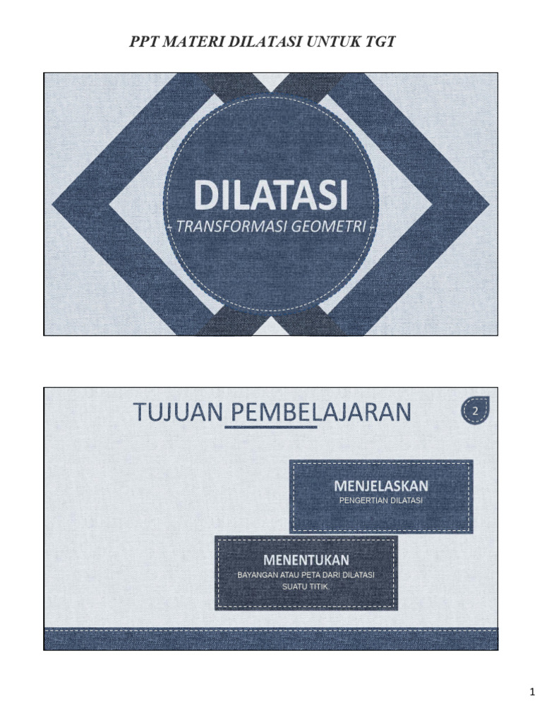 Microsoft PowerPoint - PPT DILATASI | PDF