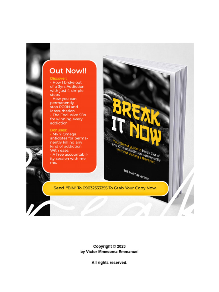 Break It Now | PDF | Thought | Mind