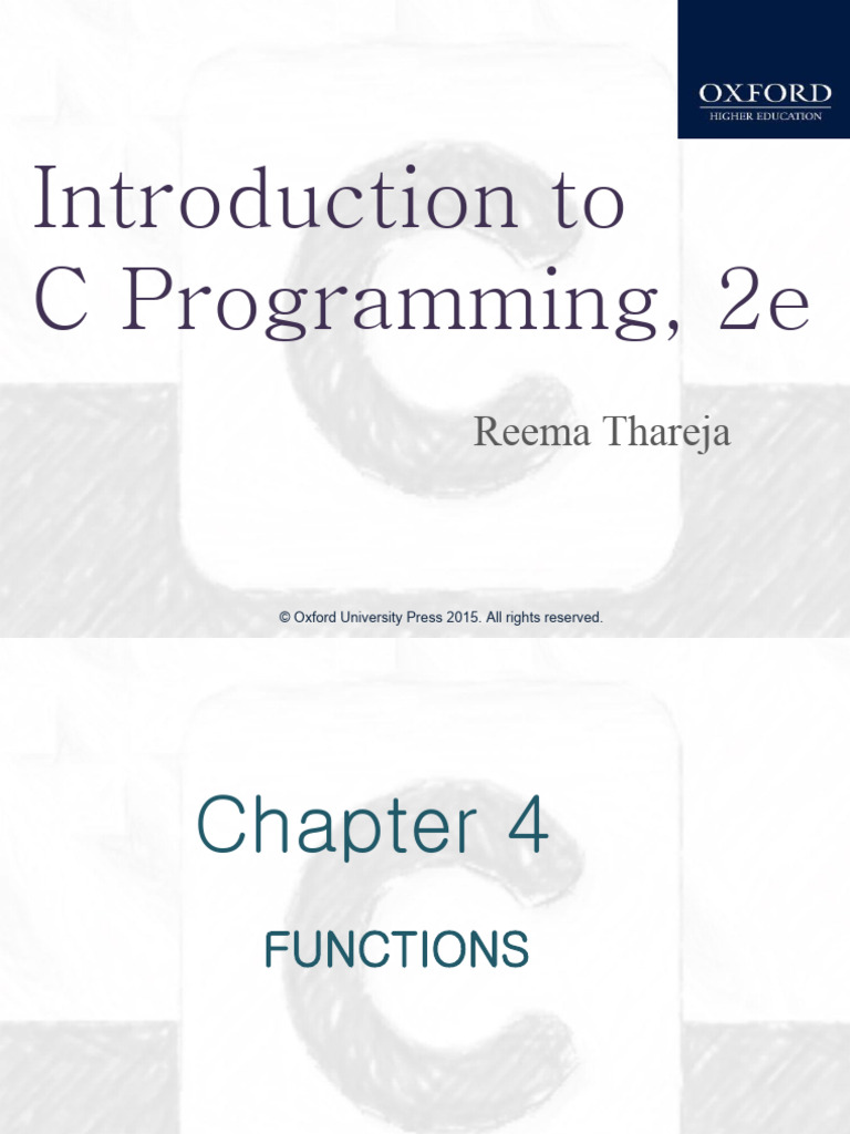 Chapter 4 Pdf Parameter Computer Programming Scope Computer Science