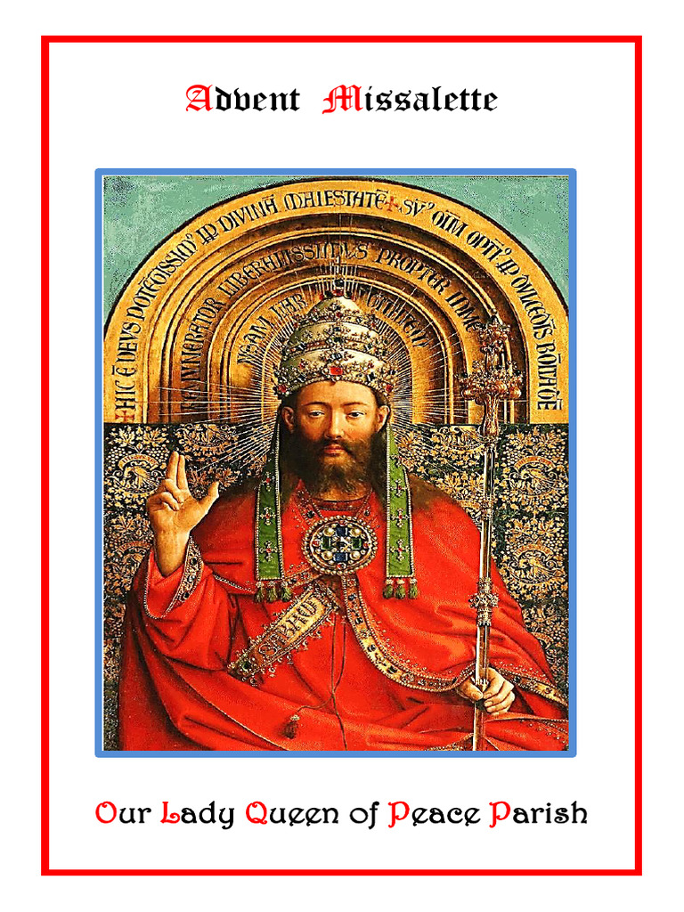 Missalette For Advent3333 R1 | PDF