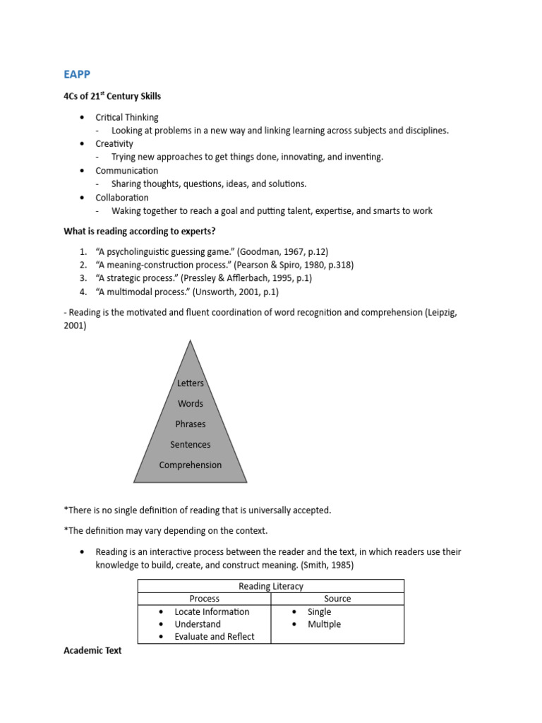 1GP-EAPP NOTES | PDF | Information | Learning