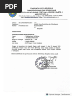 Surat Penunjukan PLh Kepala Sekolah | PDF