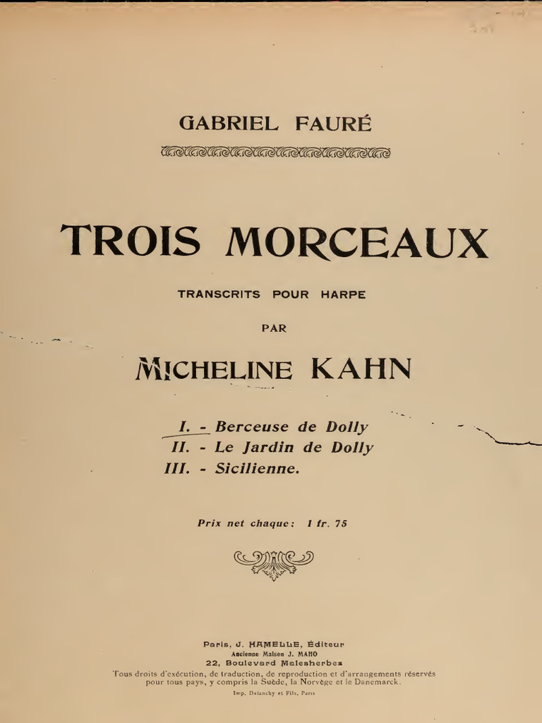 Troismorceaux 13 Faur | PDF