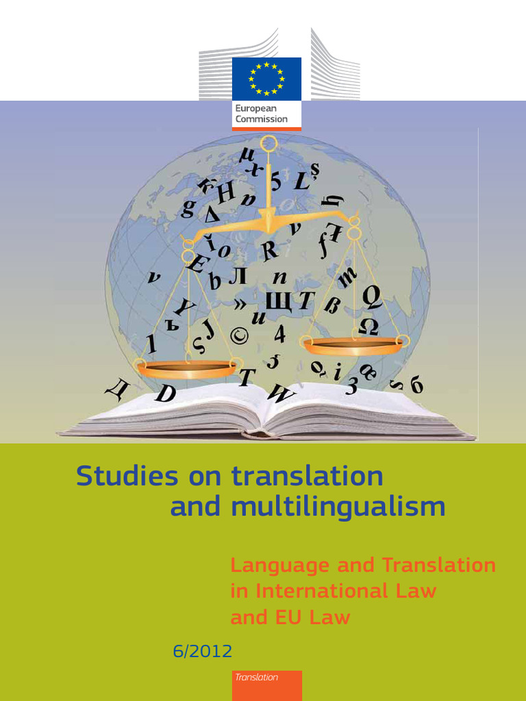 Study On Language and Translation in International Law and EU Law | PDF ...