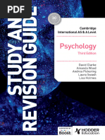 Psychology As:a Level (9990) - 2024:2026 Syllabus | PDF | Psychology ...