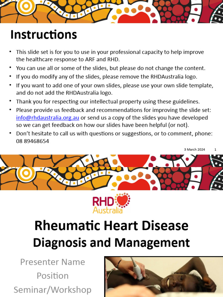 Healthcare Professionals' RHD Guide | PDF | Heart | Clinical Medicine