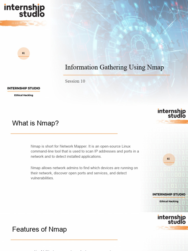 Session 10 Information Gathering Using Nmap - Lyst8374 | PDF | Port (Computer Networking ...