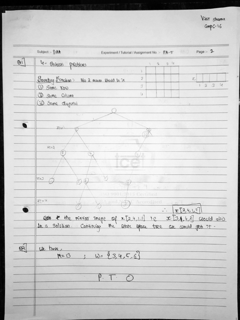 16 - CompC - DAA - FA-5 - Vinit Sharma | PDF