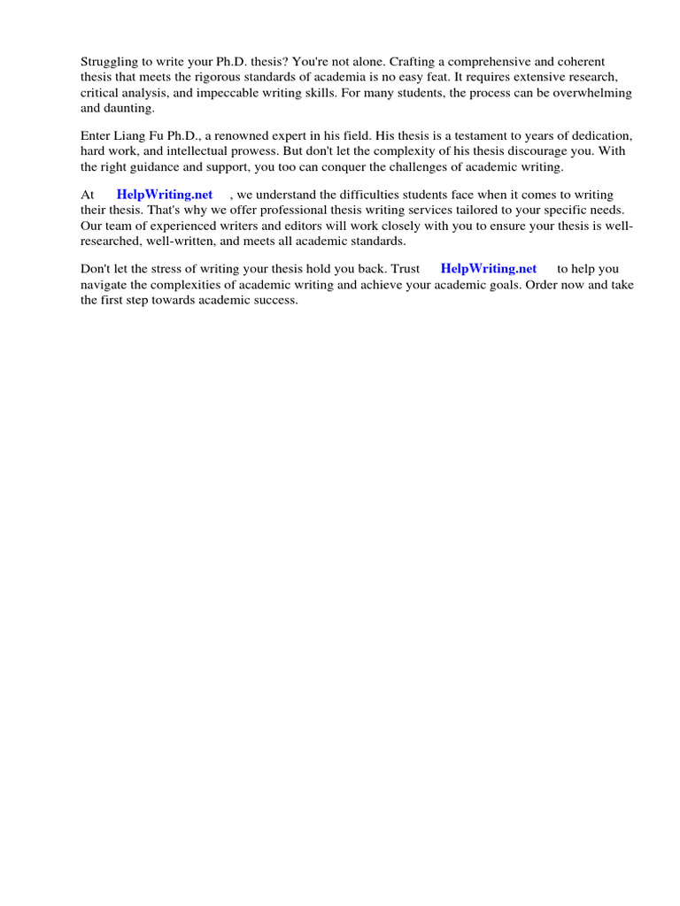 Liang Fu PHD Thesis | PDF | Physics | Physical Sciences