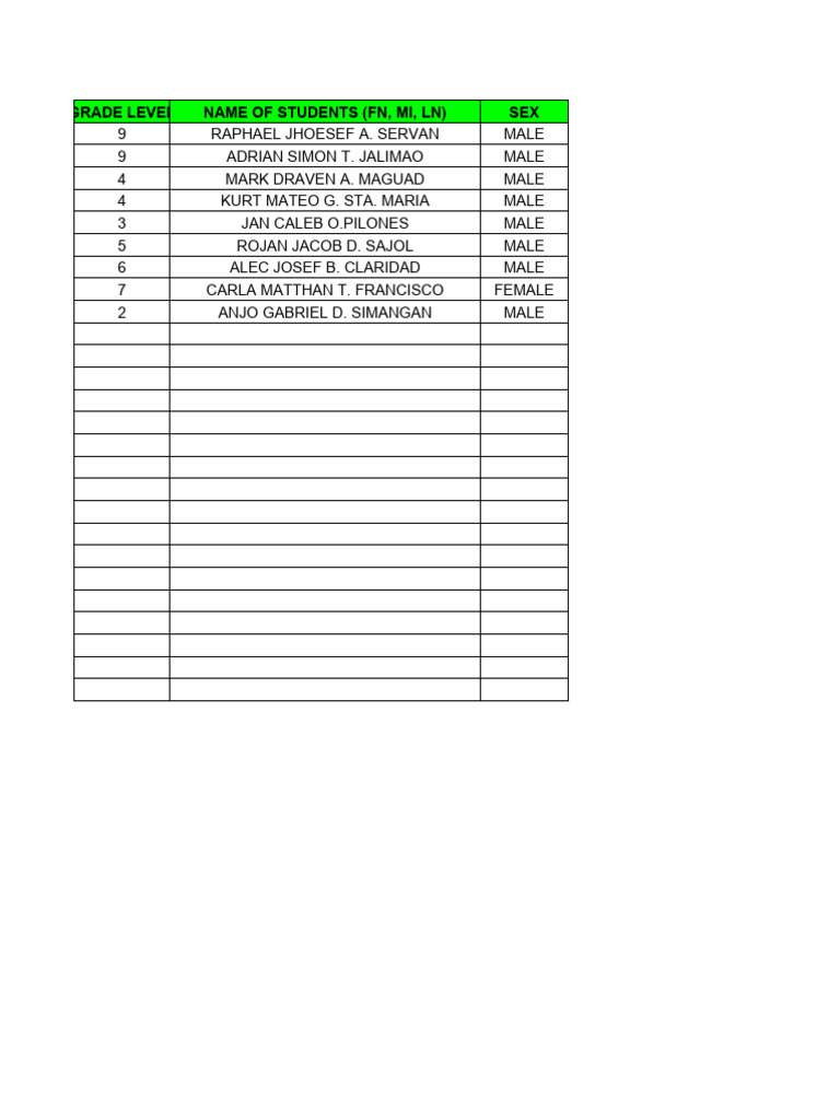 Pre Registration Form | PDF