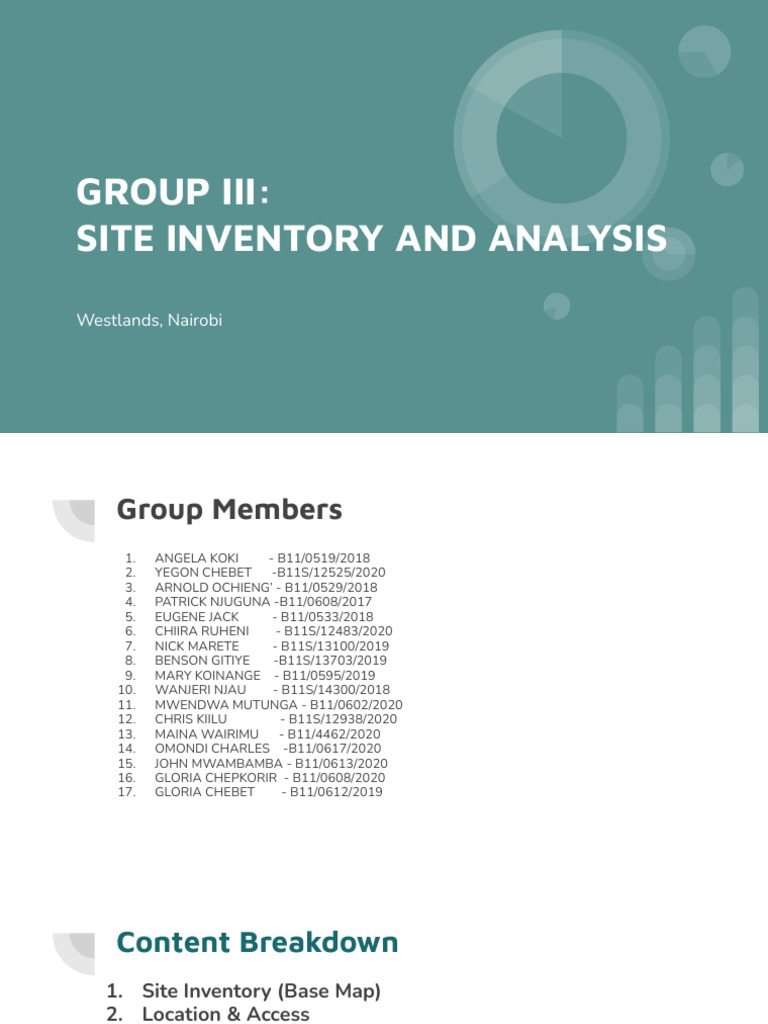 Group 3 - Site Inventory & Analysis | Download Free PDF | Humidity | Nature