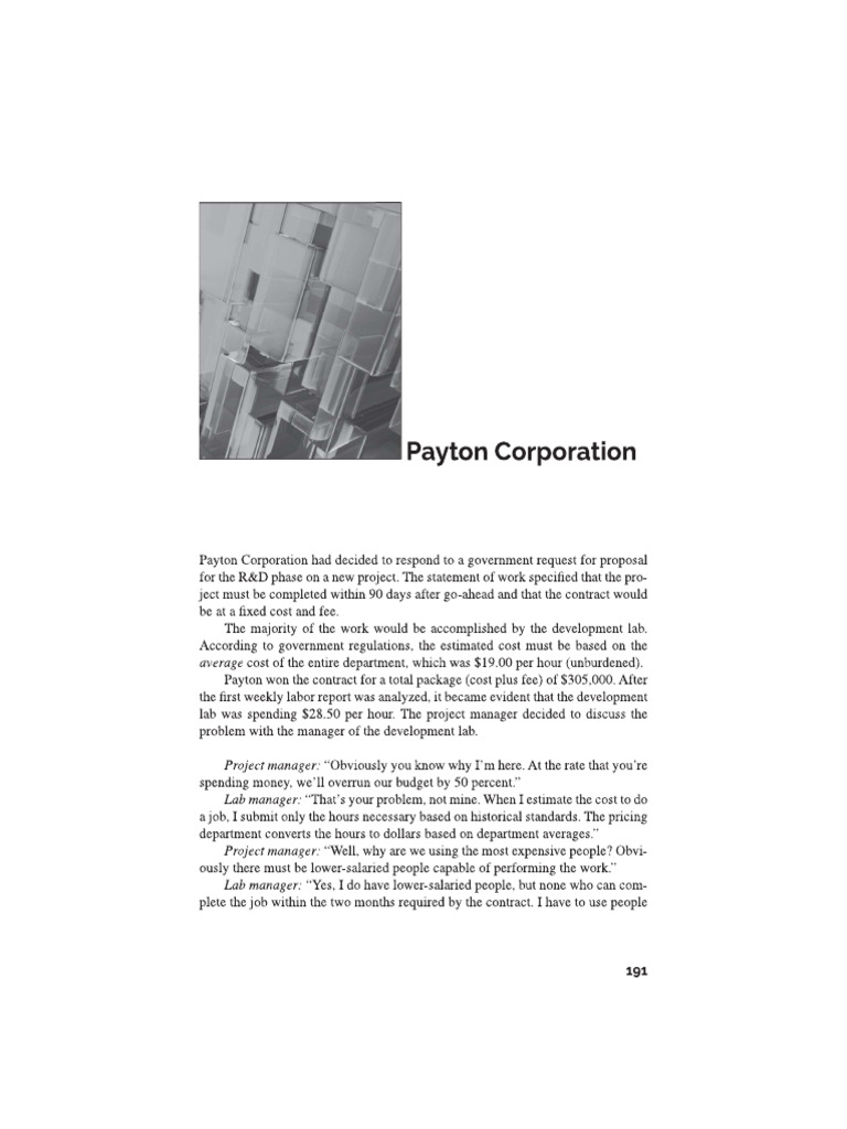 Payton Company | PDF