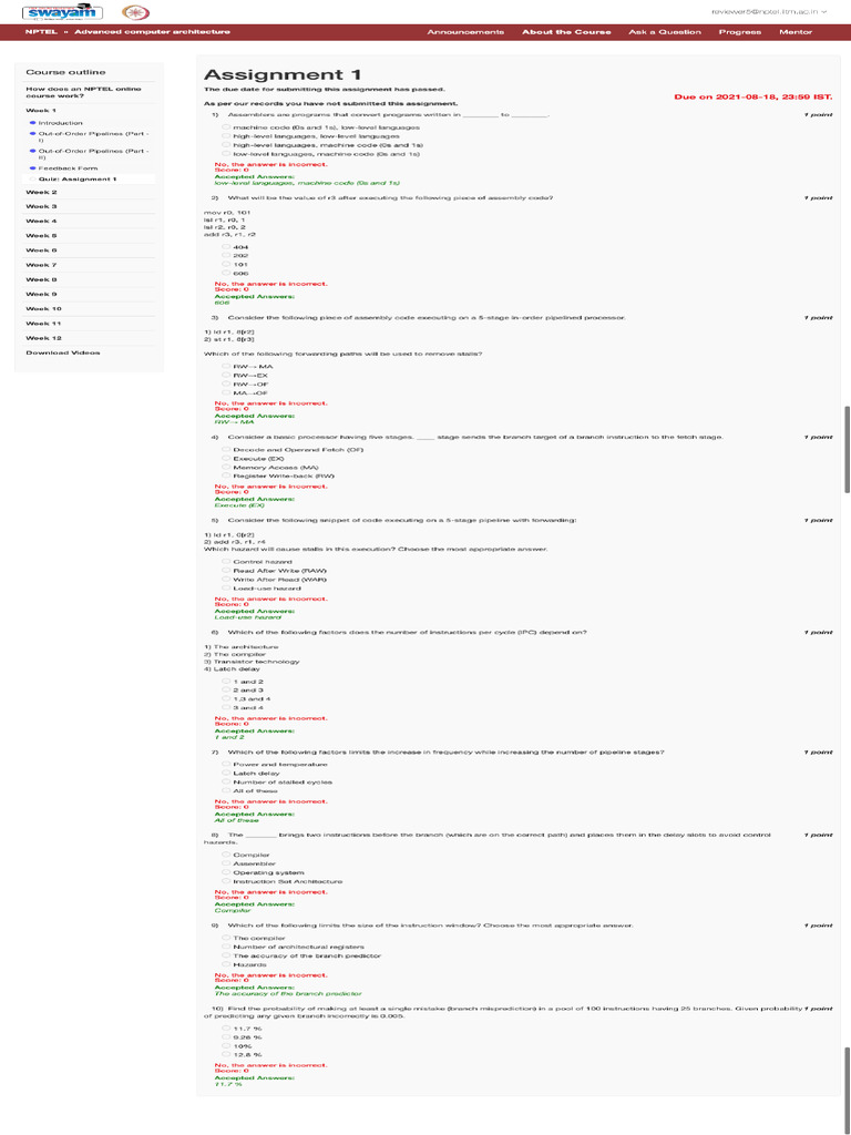 Noc21 Cs95 Assignment Week 1 Pdf 