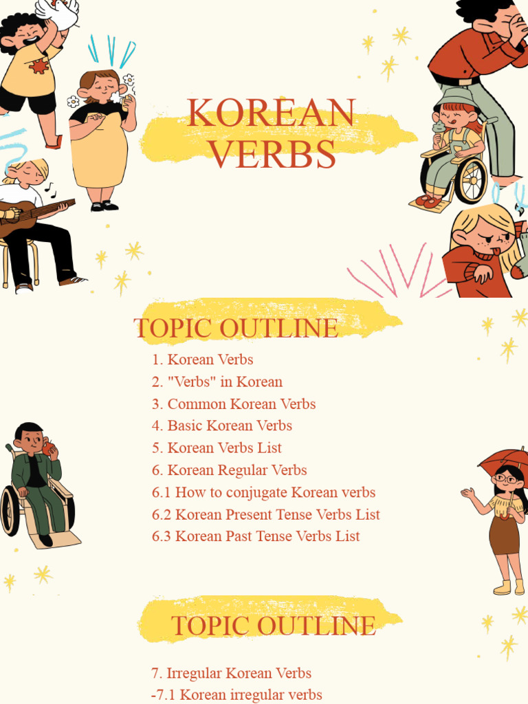 Korean Verbs | PDF