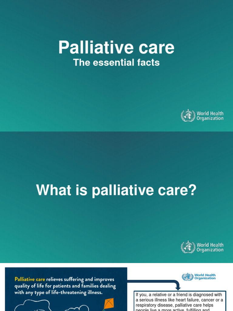 Palliative Care Essential Facts | PDF